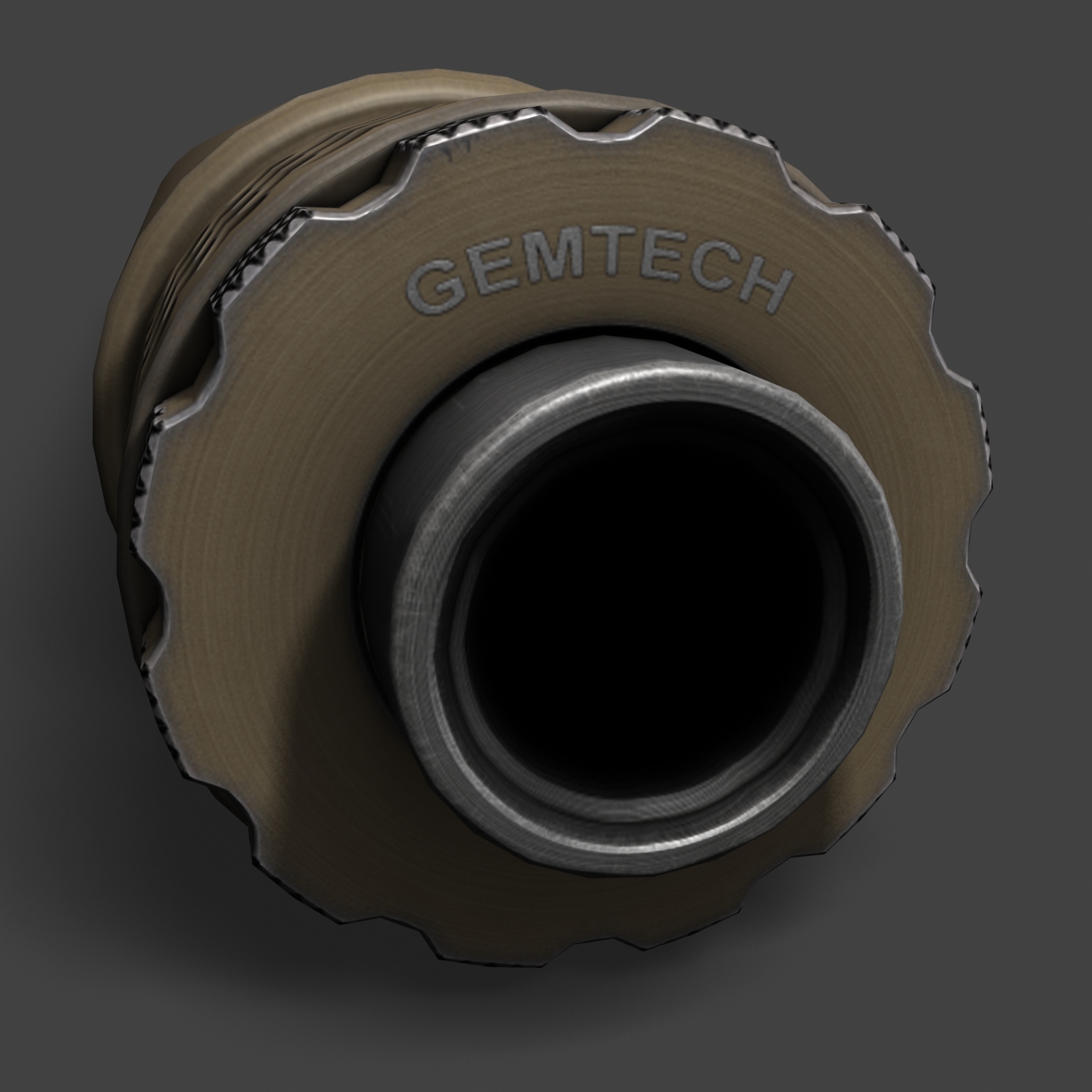 gemtech tundra-sv 9mm tan 3d max