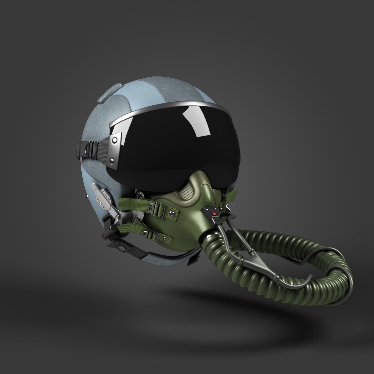 3d fighter helmet hgu-55
