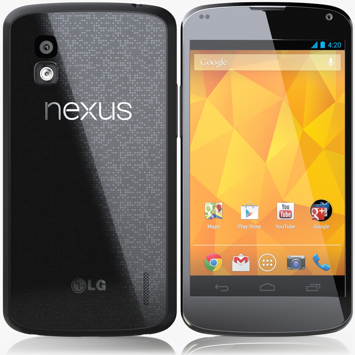 nexus 4 3d max