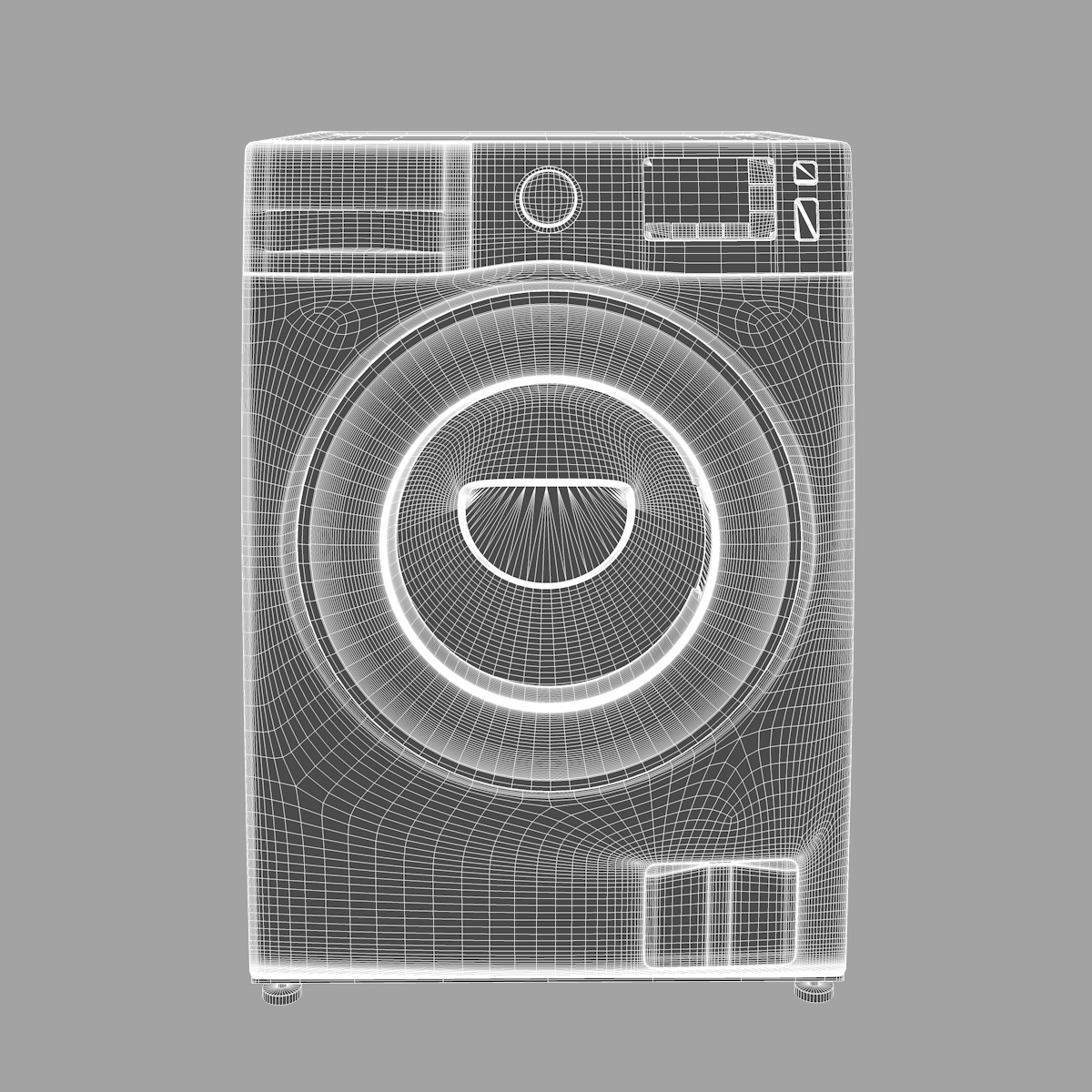 3d samsung washing machine model