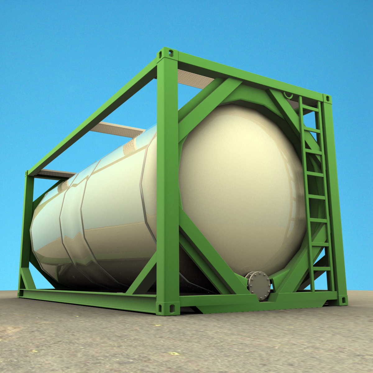 Iso Tank Container Model iso-tank-container-model