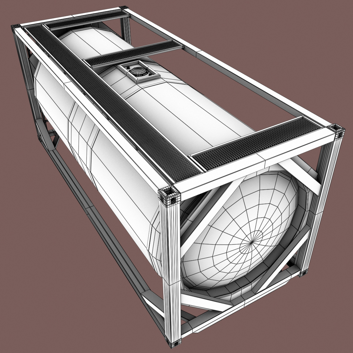 iso tank container model