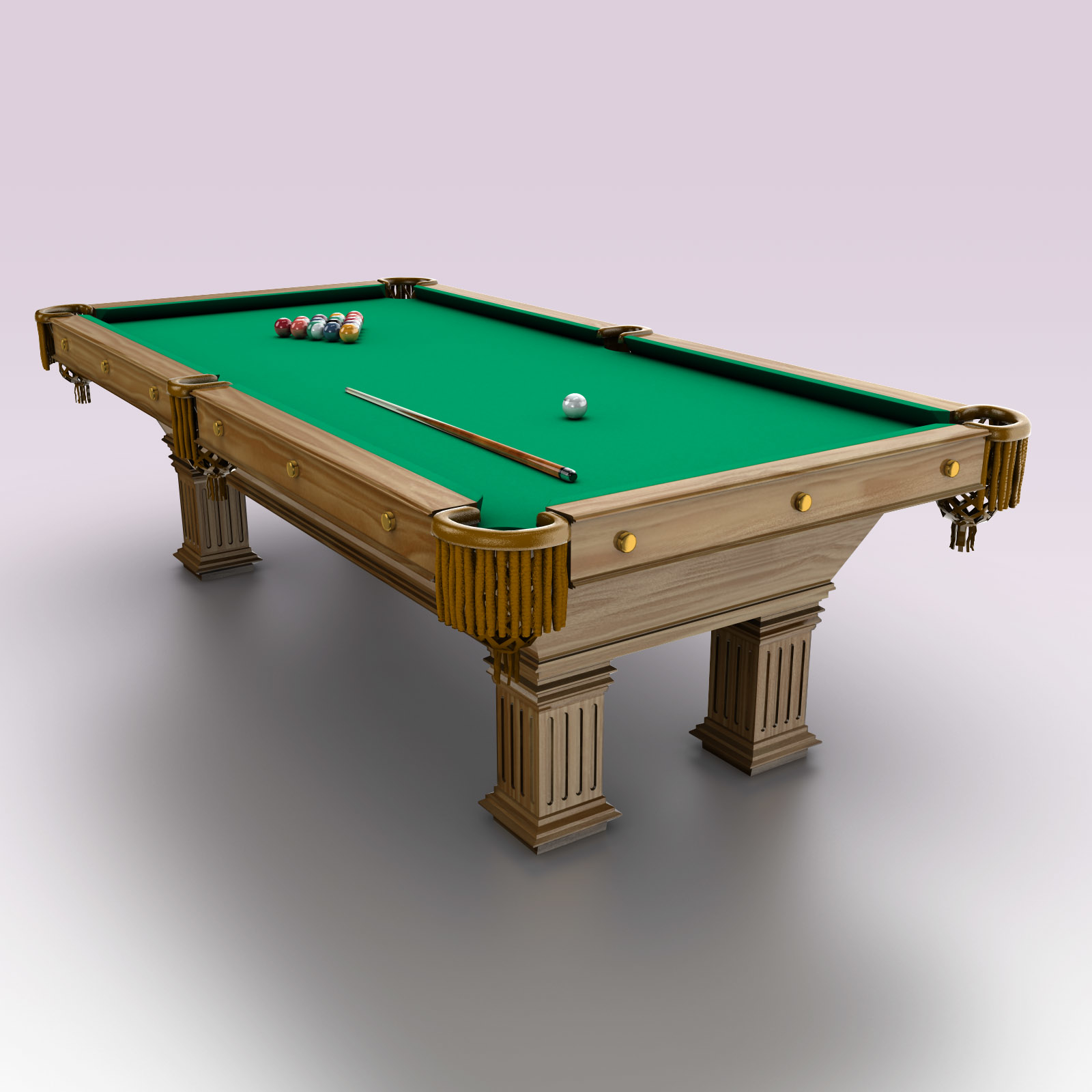 3d pool table