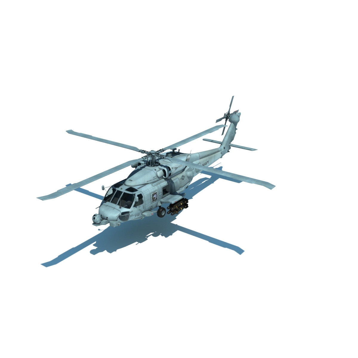 max mh-60r military helicopter