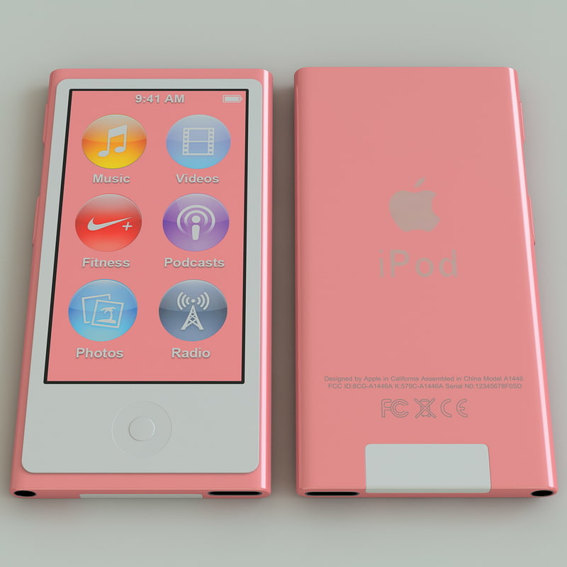 red ipod nano max