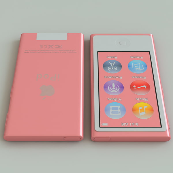 red ipod nano max