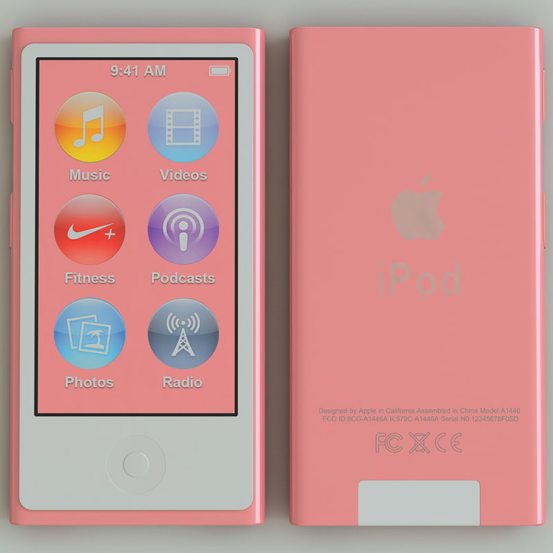red ipod nano max