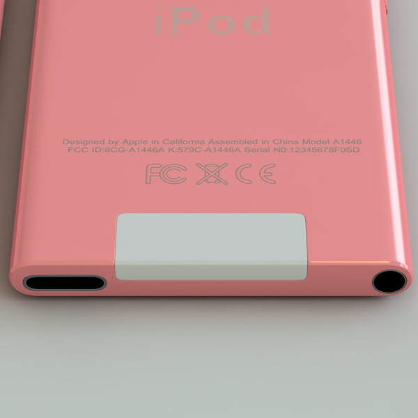 red ipod nano max