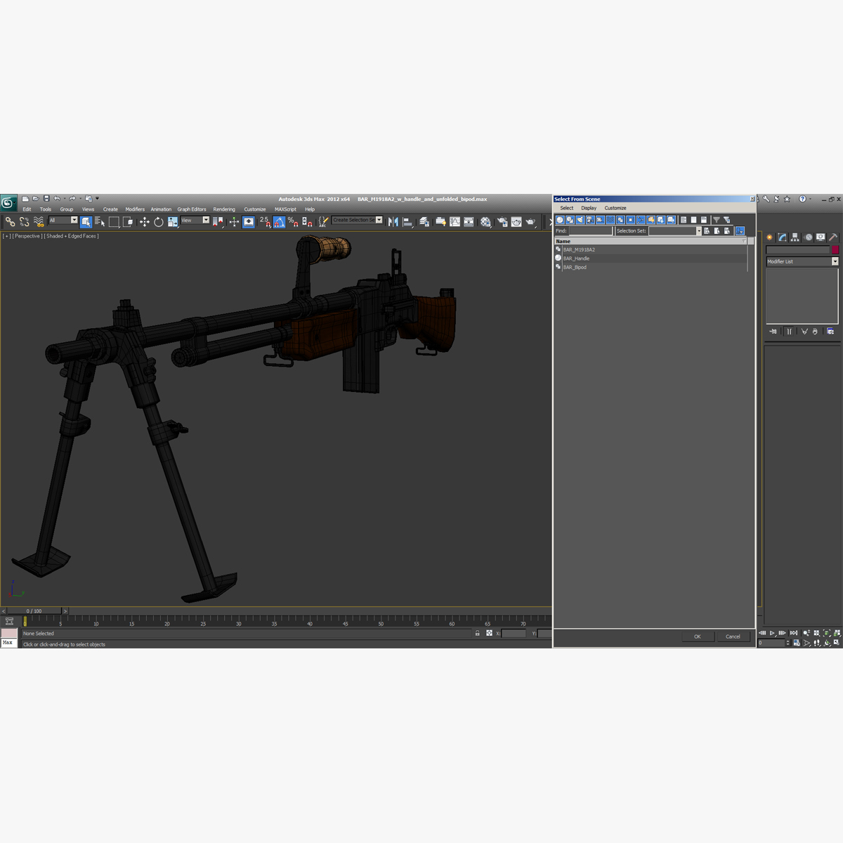 x m1918a2 browning automatic rifle gun