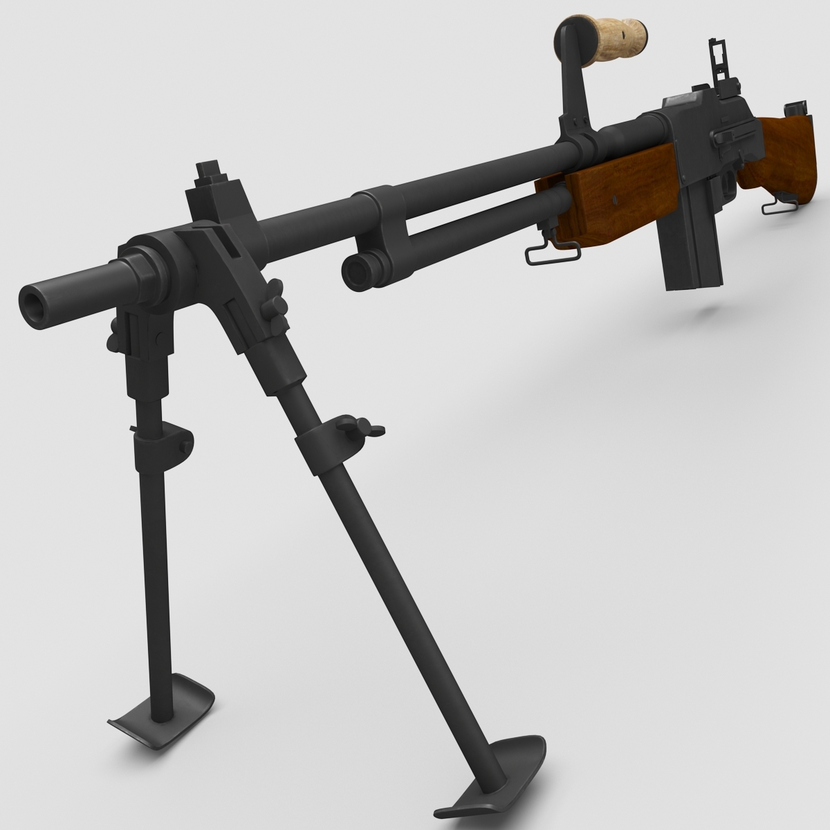x m1918a2 browning automatic rifle gun
