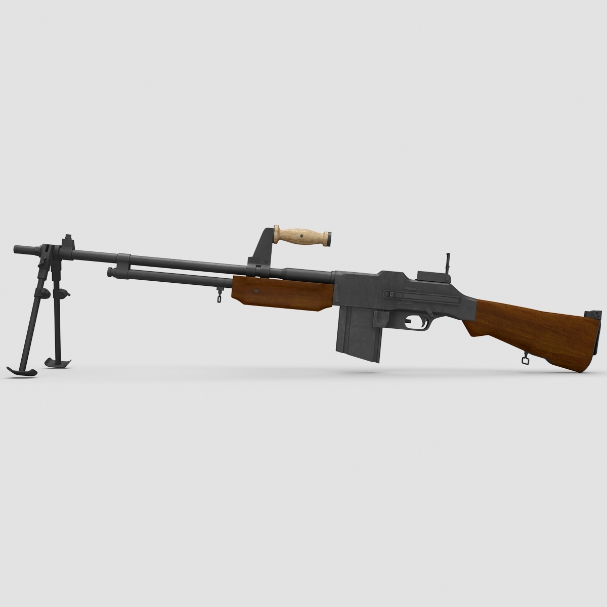 x m1918a2 browning automatic rifle gun