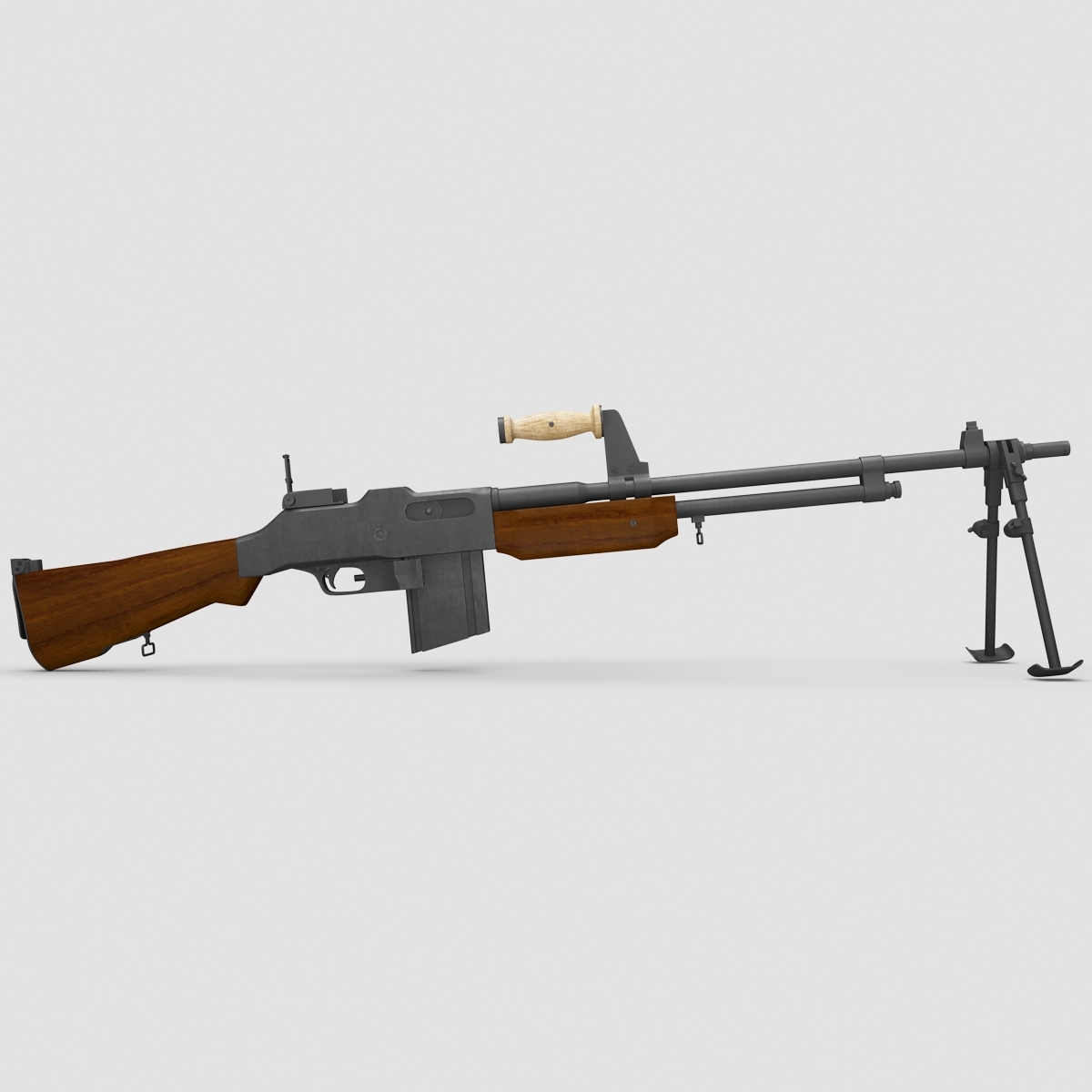 x m1918a2 browning automatic rifle gun