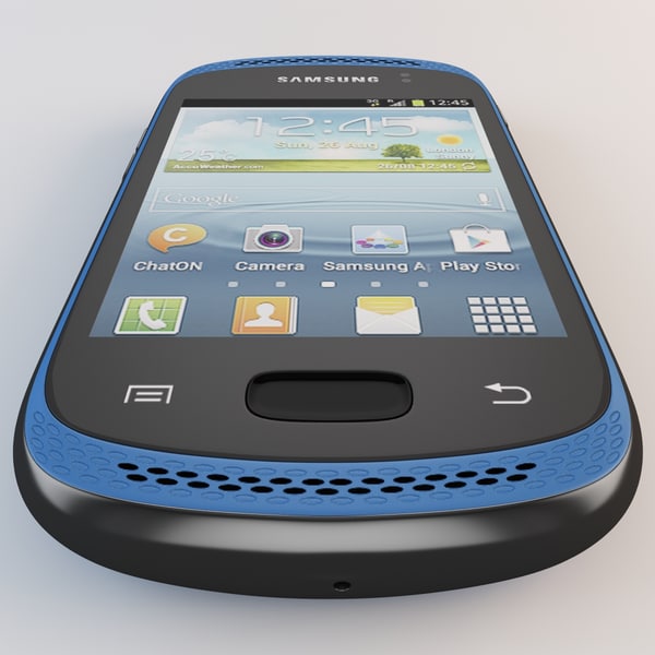 3dsmax blue samsung galaxy cellphone