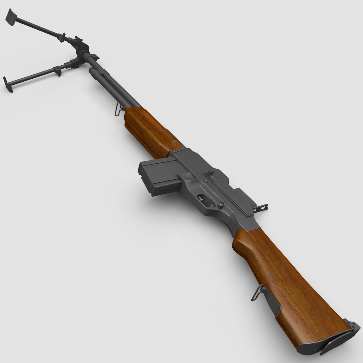 3d m1918a2 browning automatic rifle gun