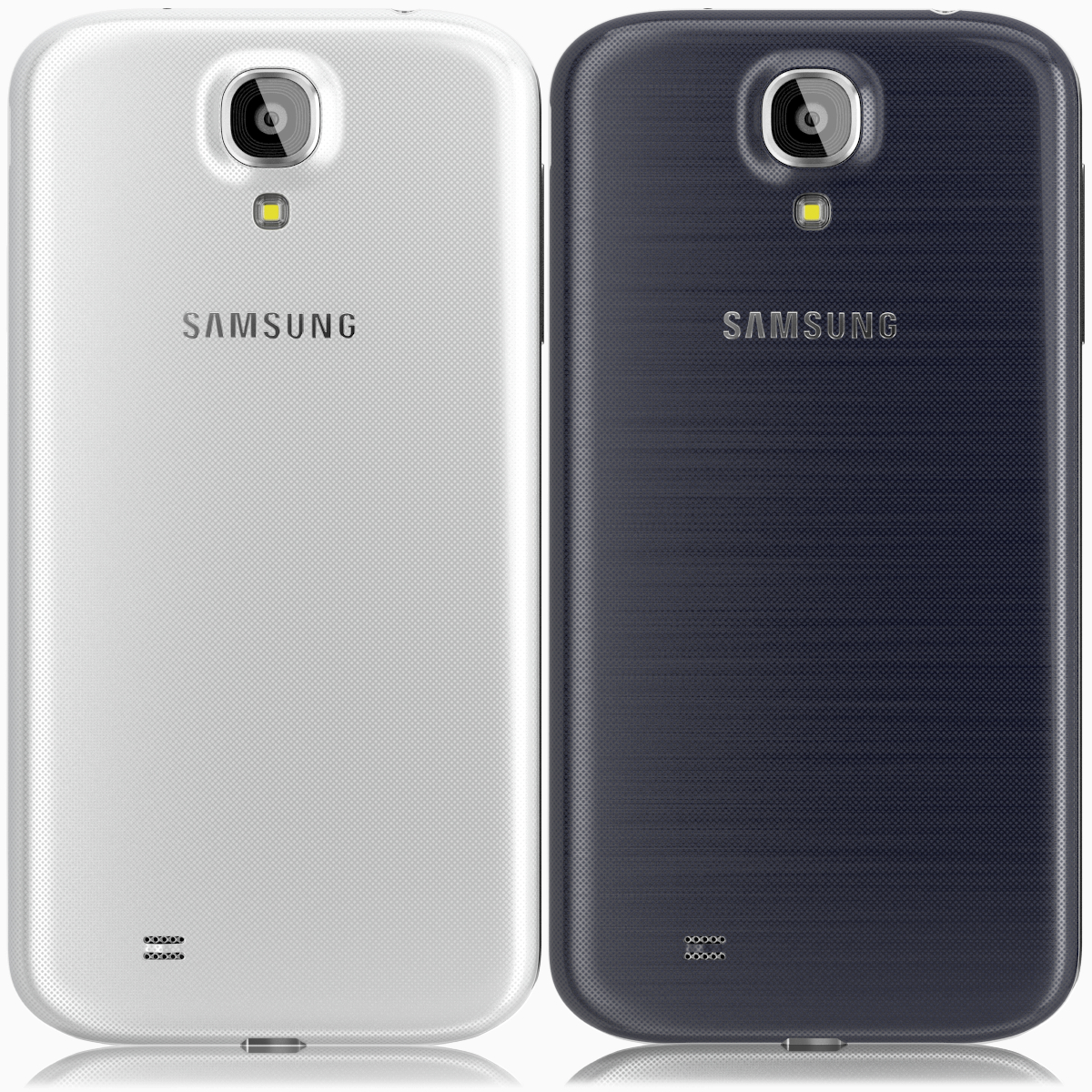 3d samsung galaxy s4 blue model