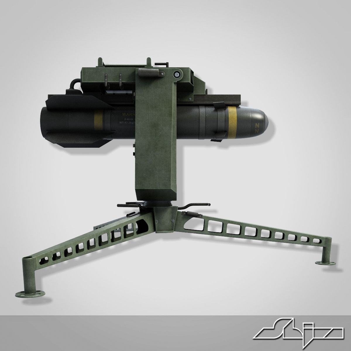 max surface hellfire missile launcher