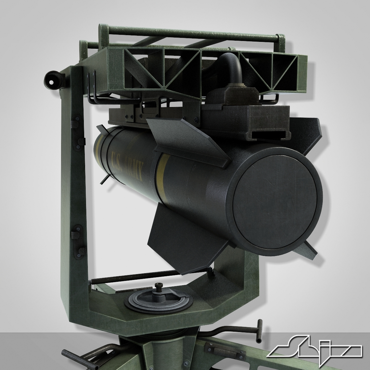 max surface hellfire missile launcher