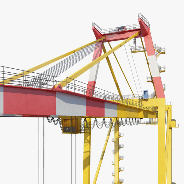 container crane 3d model