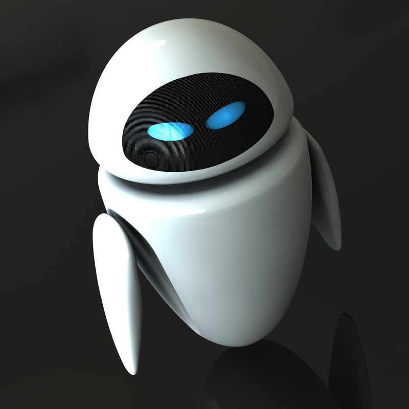 robot eve 3d model