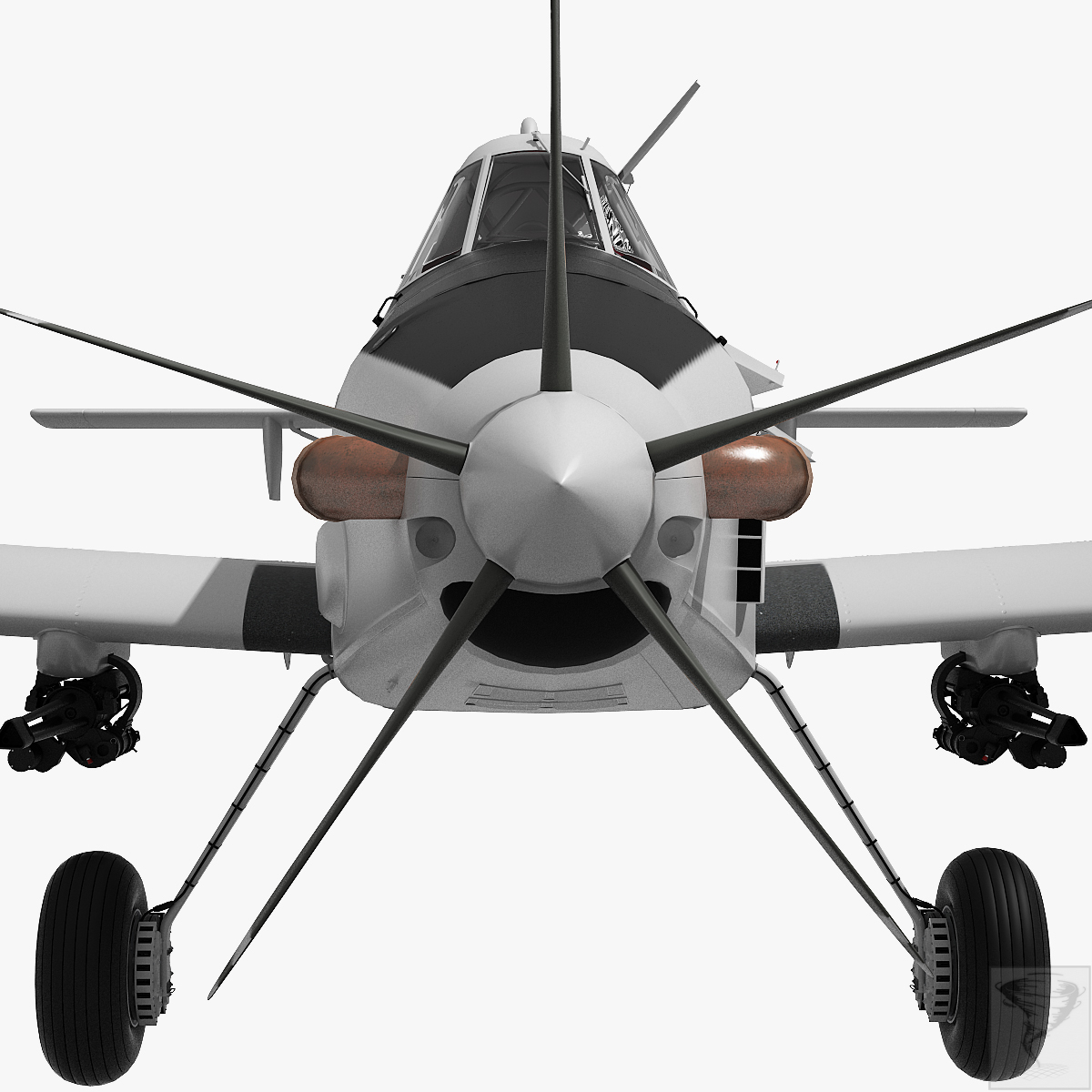 3ds max air tractor