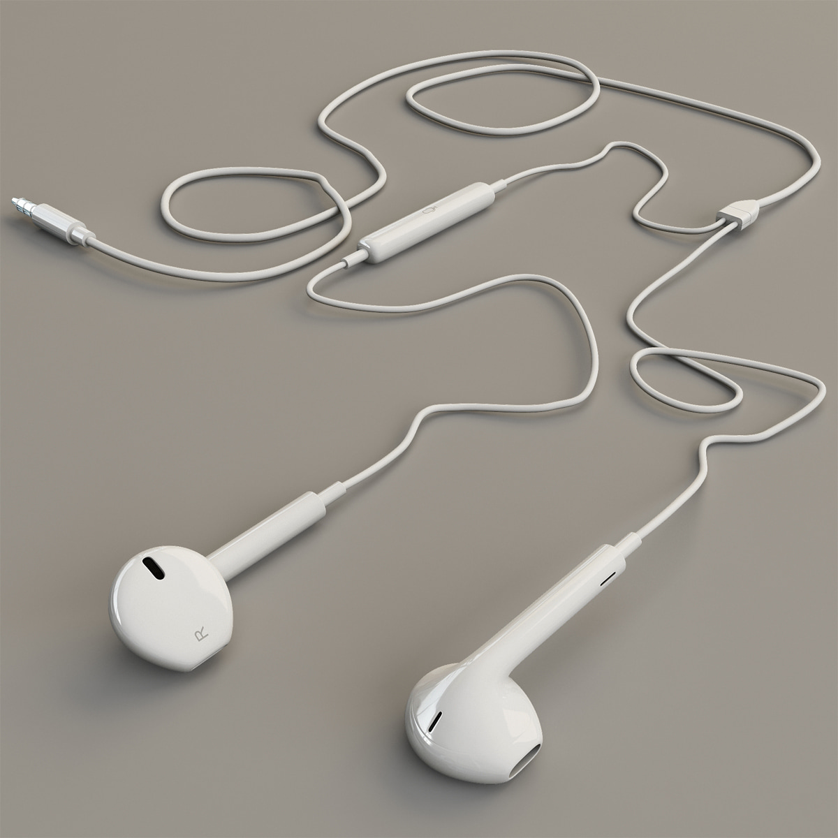 apple earpods 3d max
