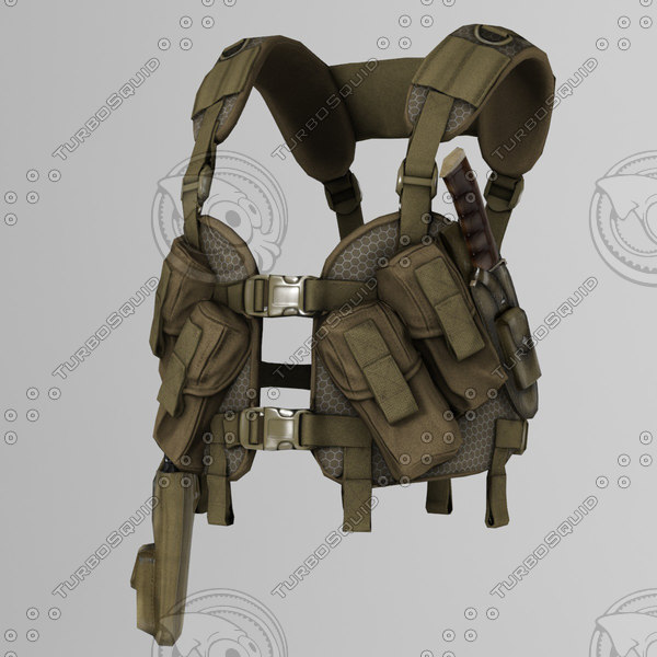 max army tactical vest otter