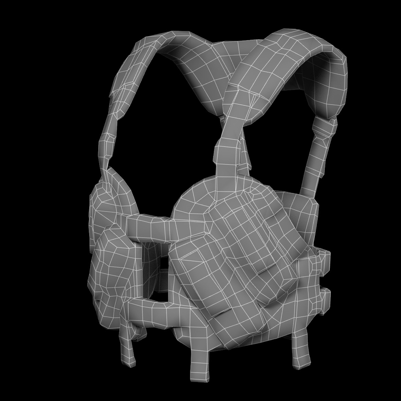 max army tactical vest otter