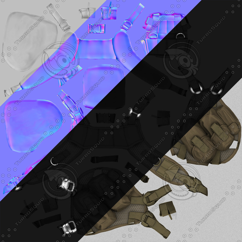 max army tactical vest otter