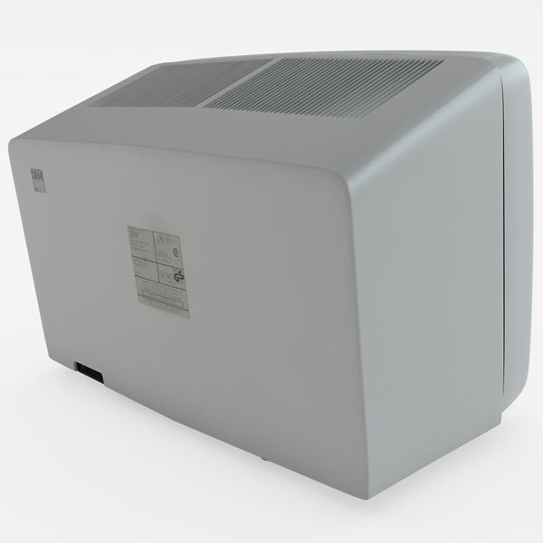 old ibm monitor 3d c4d