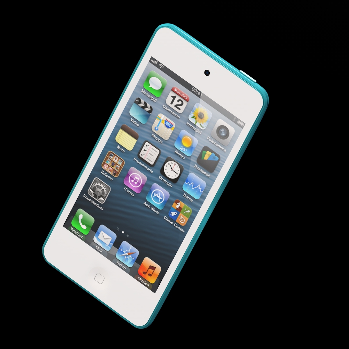3d model apple ipod touch 5g