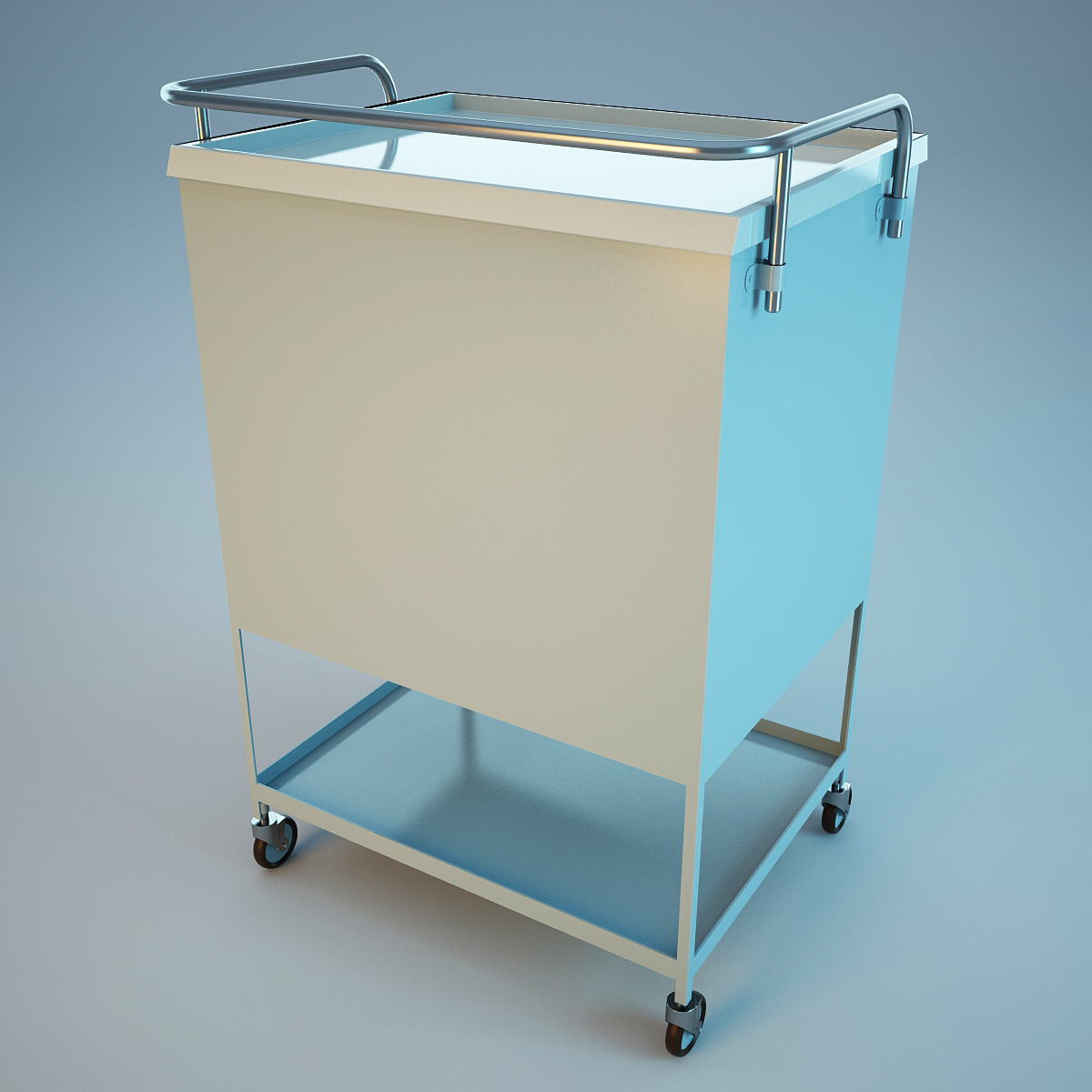 3ds max medical supply cart