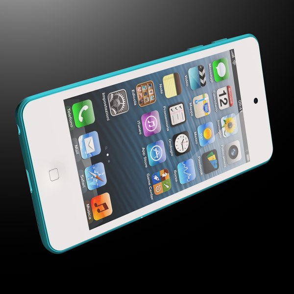 3d model apple ipod touch 5g
