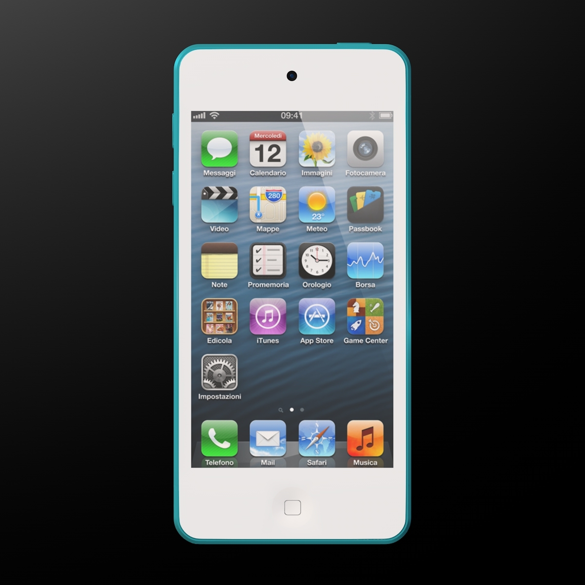 3d model apple ipod touch 5g