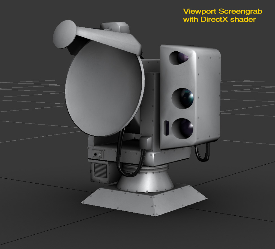 3d model reutech rts 6400 optronics