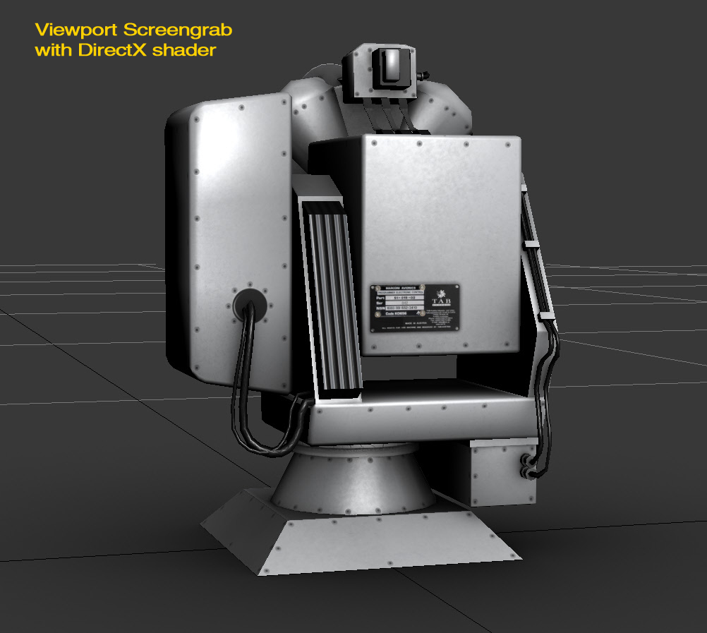 3d model reutech rts 6400 optronics