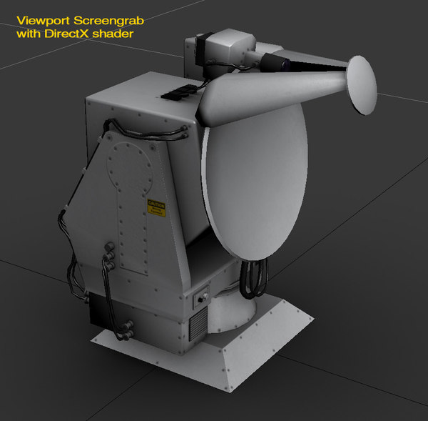 3d model reutech rts 6400 optronics