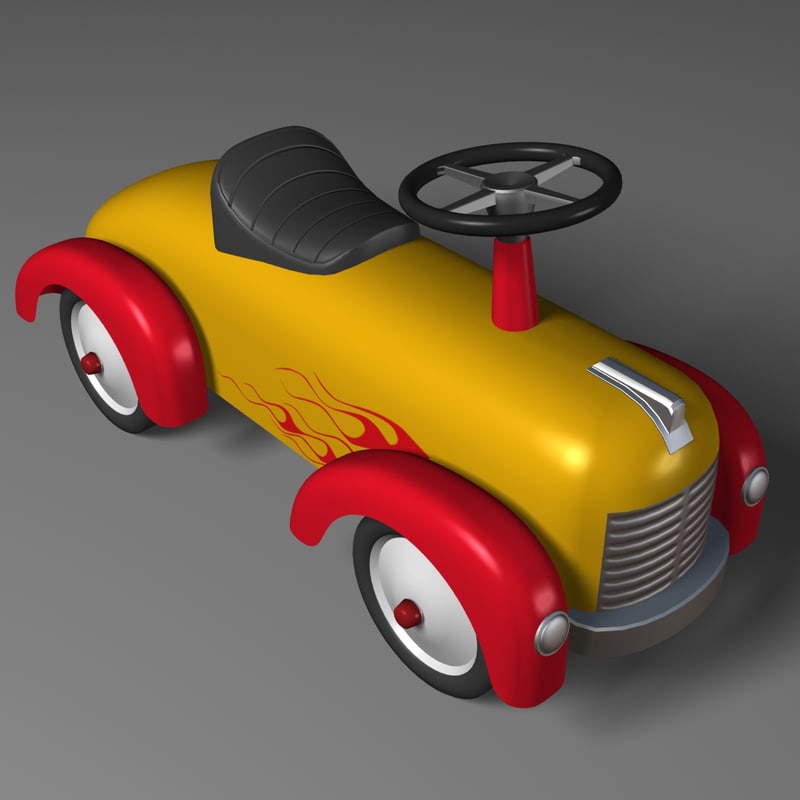 3d model toy car