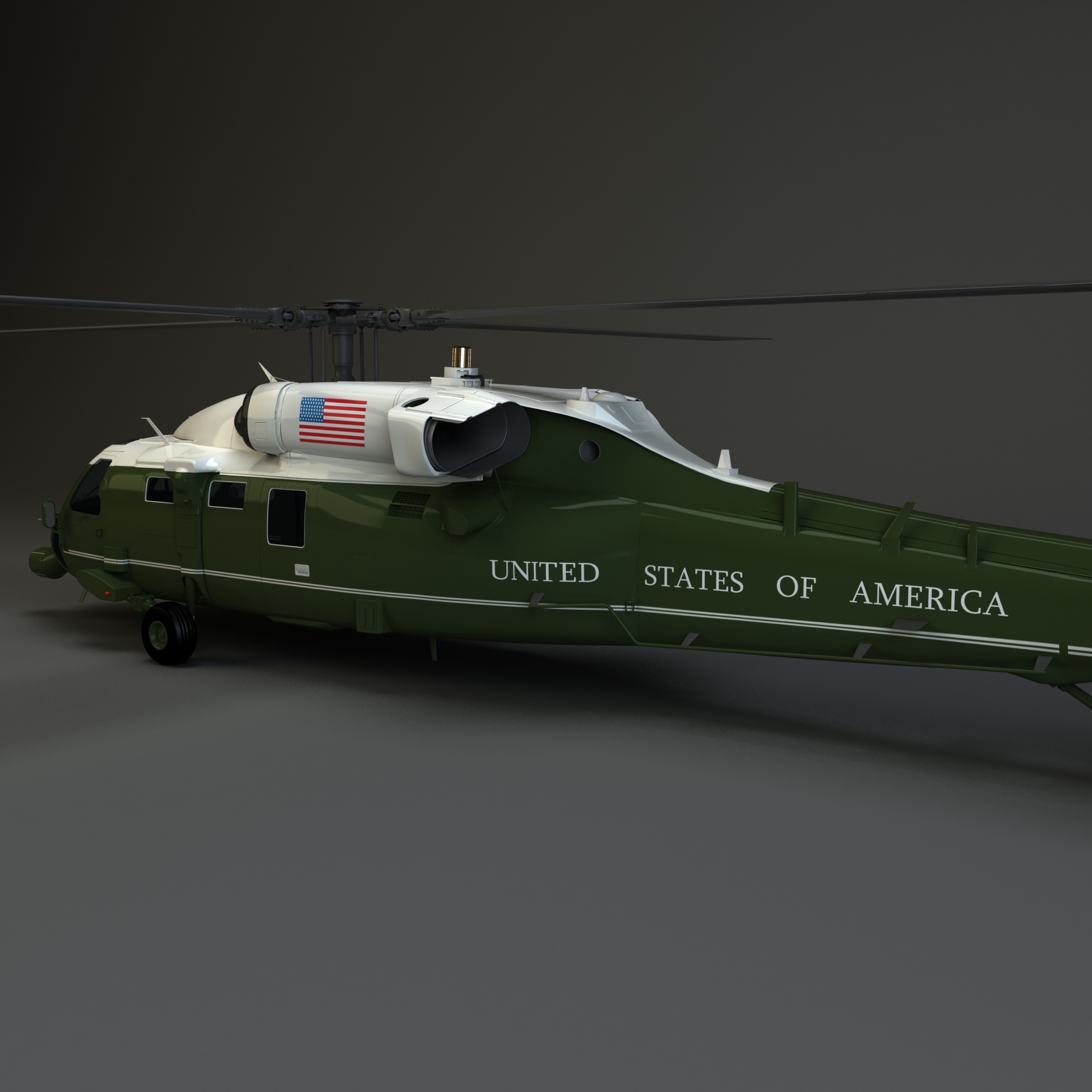 VH-60N Marine One Modelo 3D - TurboSquid 733100