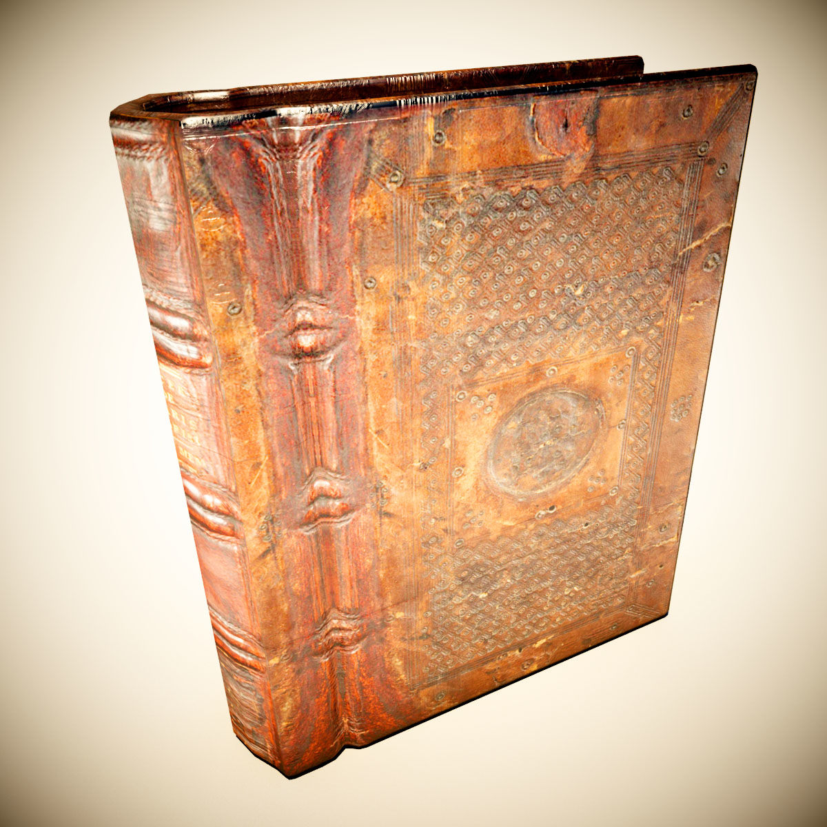 old book 3d model