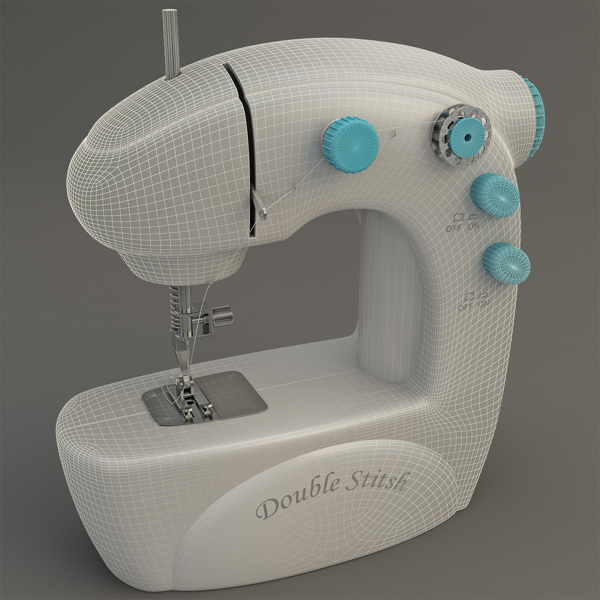 3d sewing machine 4 model