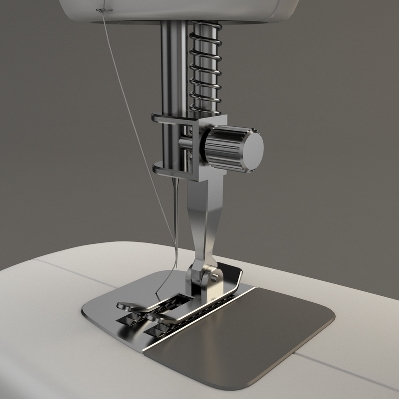 3d sewing machine 4 model
