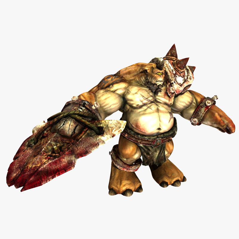 cyclops rigged 3d ma