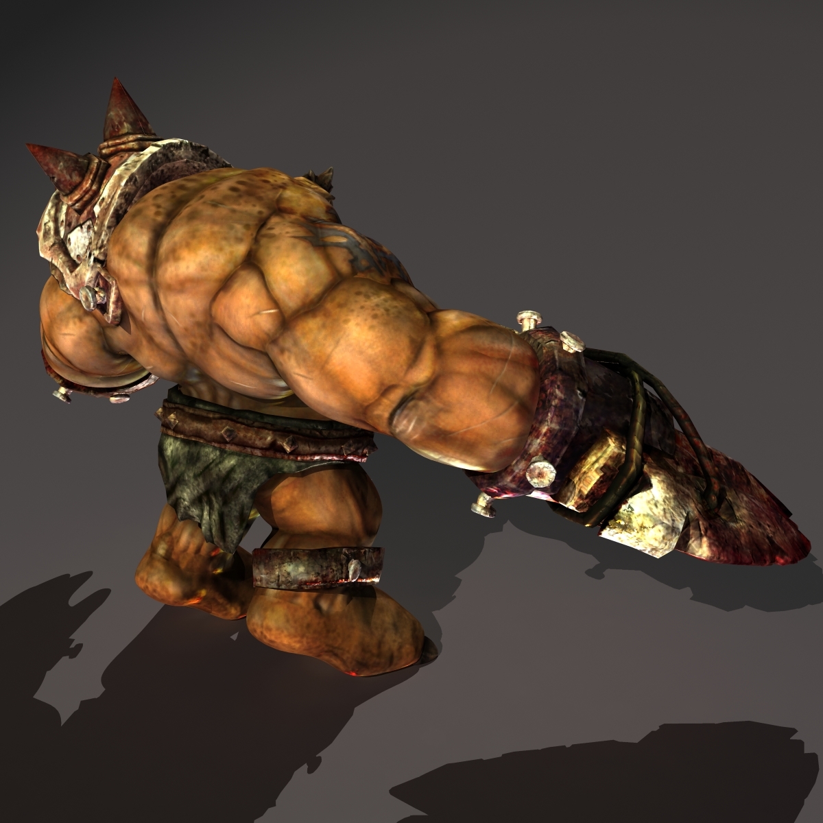 cyclops rigged 3d ma