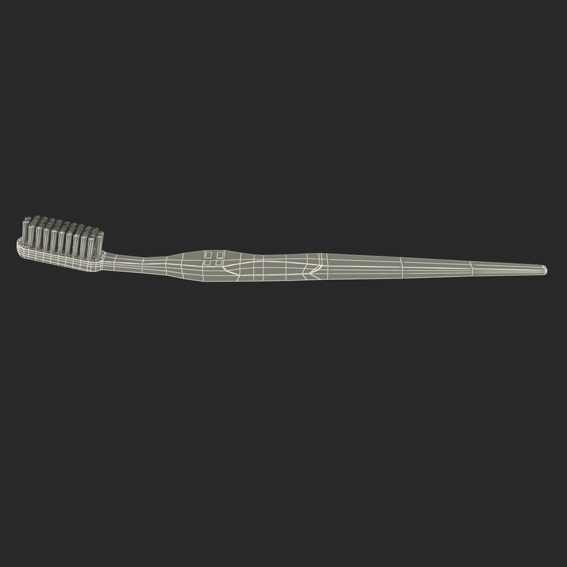 3d model tooth brush 4
