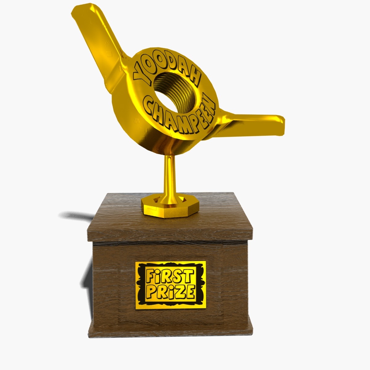 wing nut wingnut 3d max