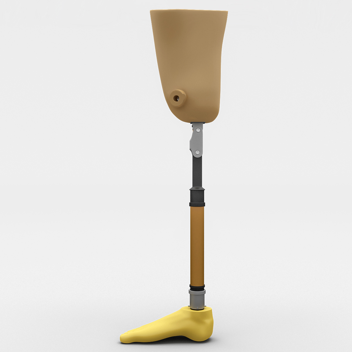 prosthetic leg 2 3d model