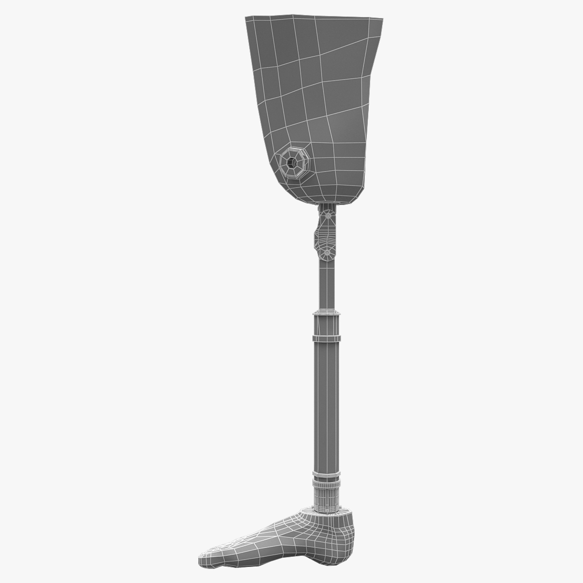 prosthetic leg 2 3d model