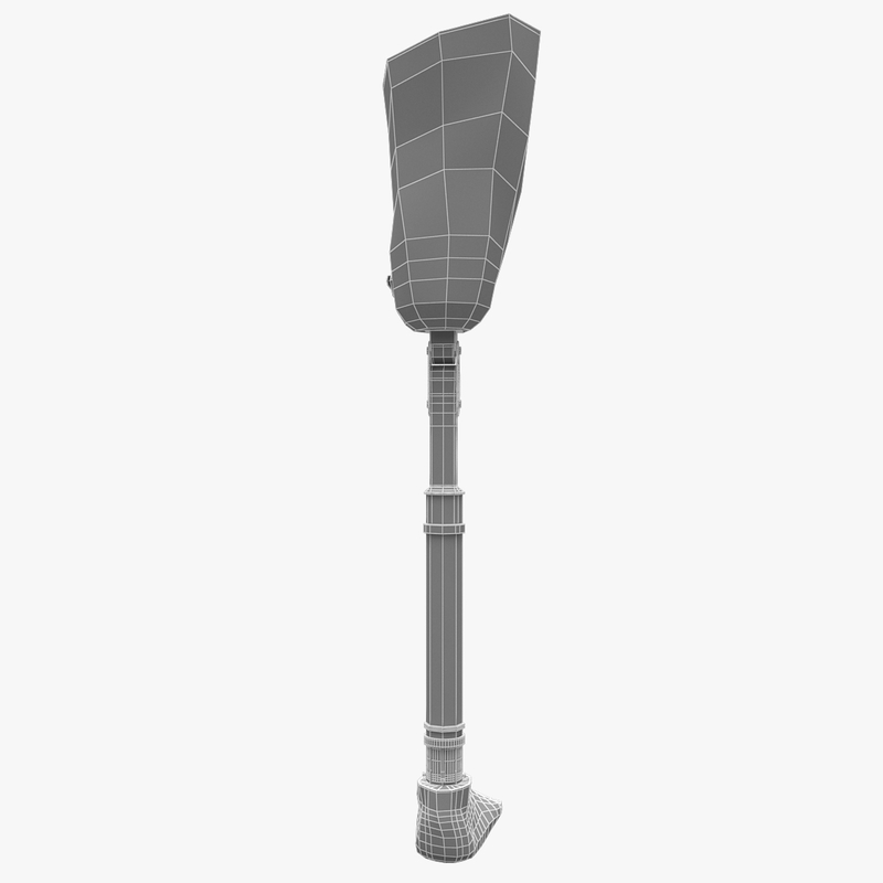 prosthetic leg 2 3d model