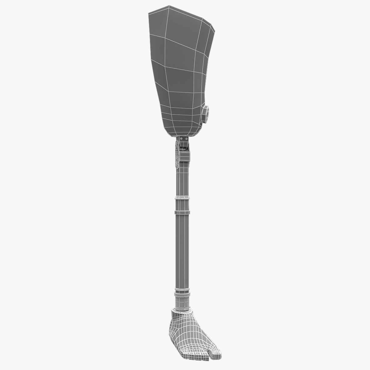 prosthetic leg 2 3d model