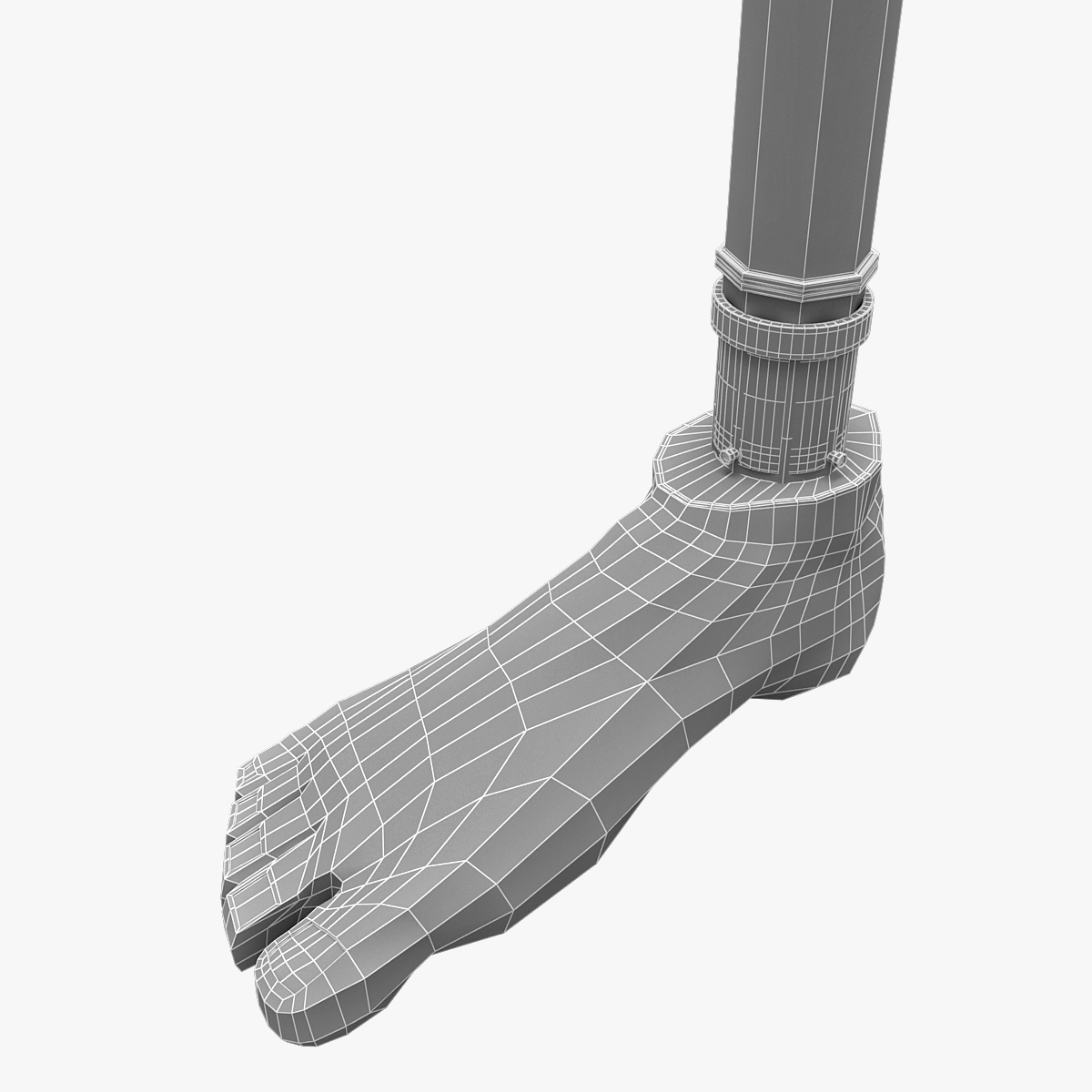 prosthetic leg 2 3d model